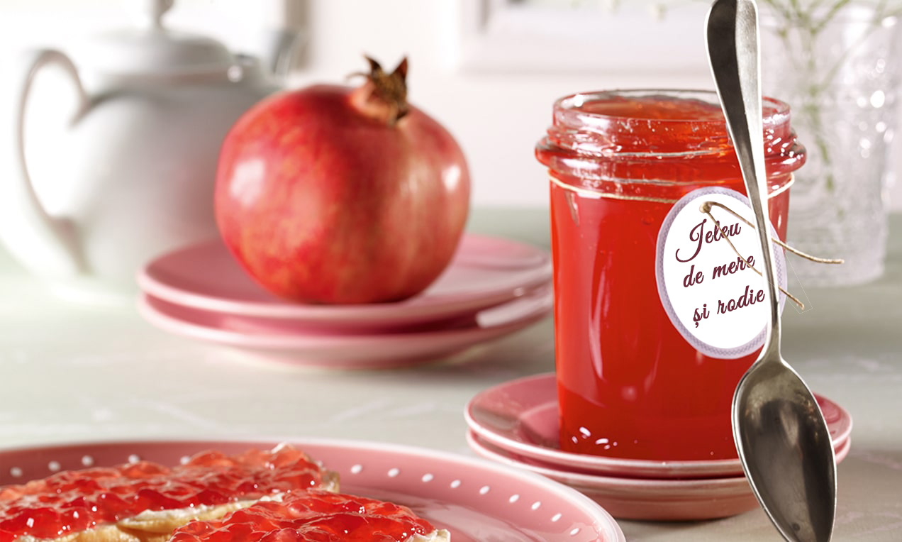 Jeleu de mere și rodii Rețeta | Dr. Oetker