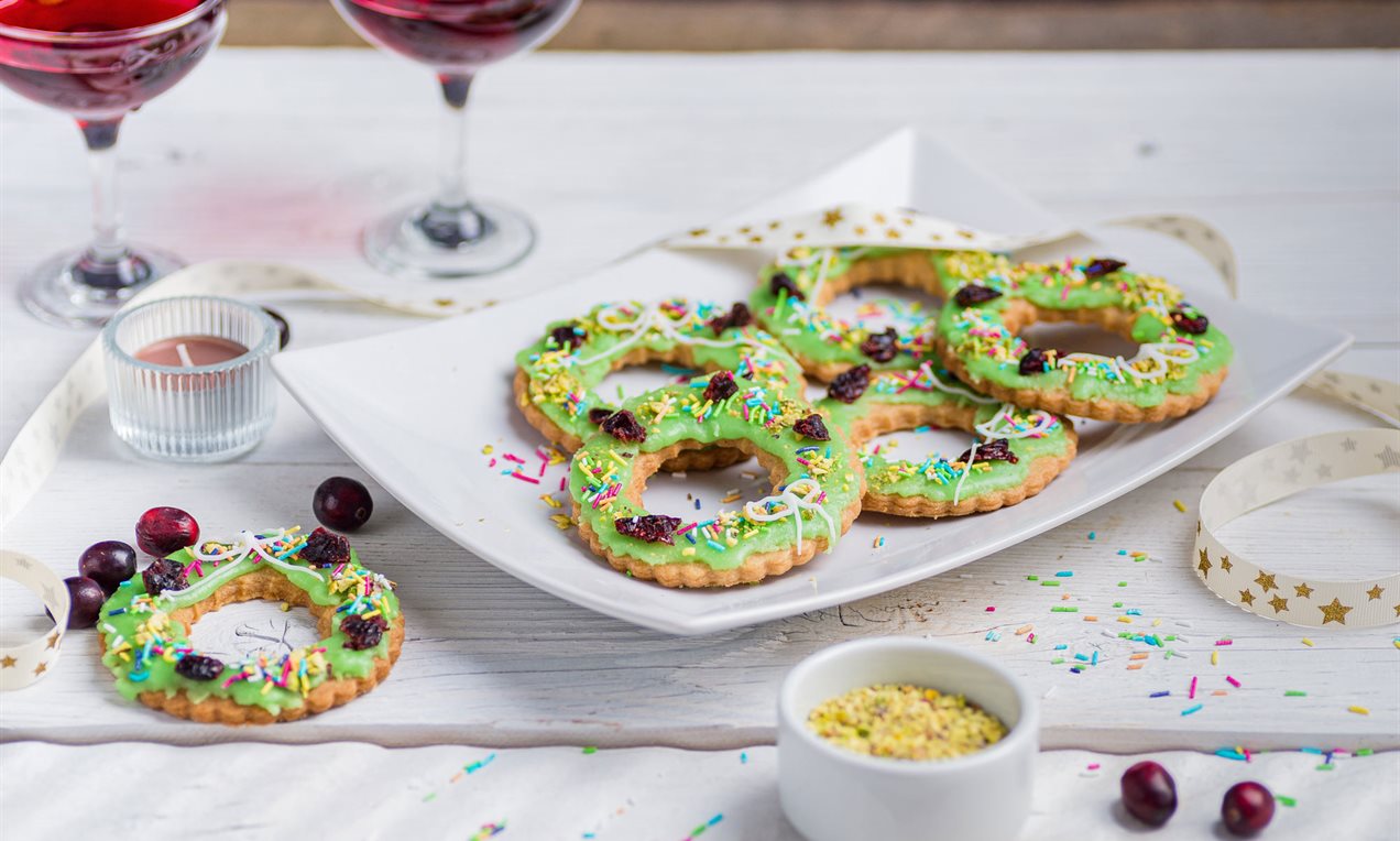 Fursecuri coronițe festive Rețeta | Dr. Oetker