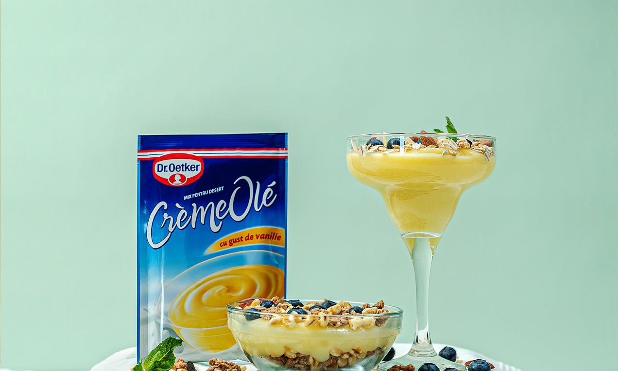 Rețetă Crème Olé cu gust de vanilie Rețeta | Dr. Oetker