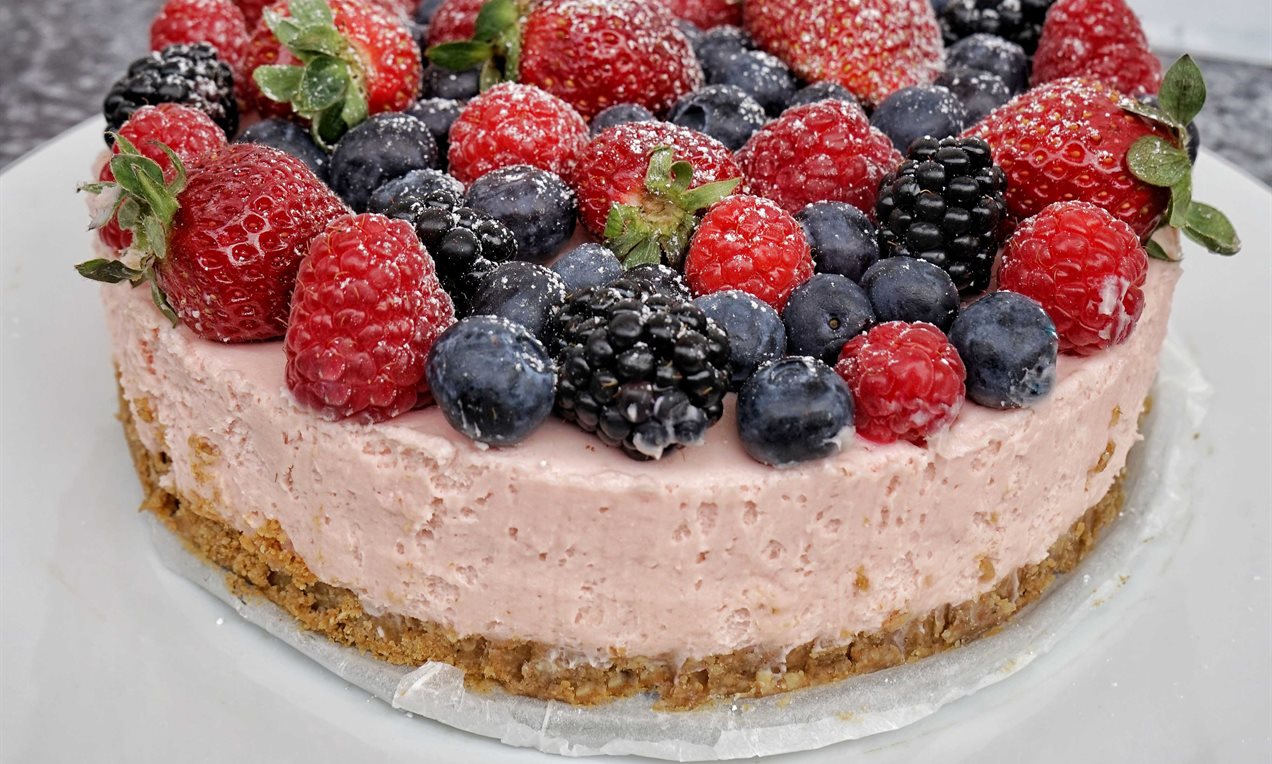 Cheesecake cu fructe de pădure Rețeta | Dr. Oetker