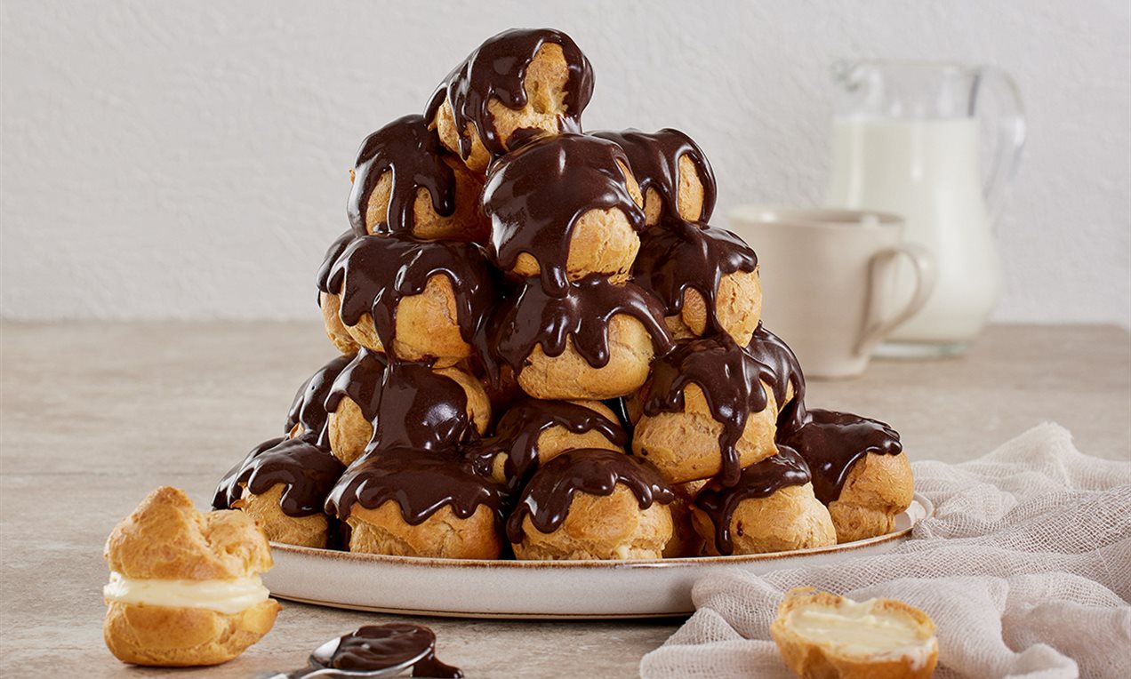 Tort profiterol Rețeta | Dr. Oetker