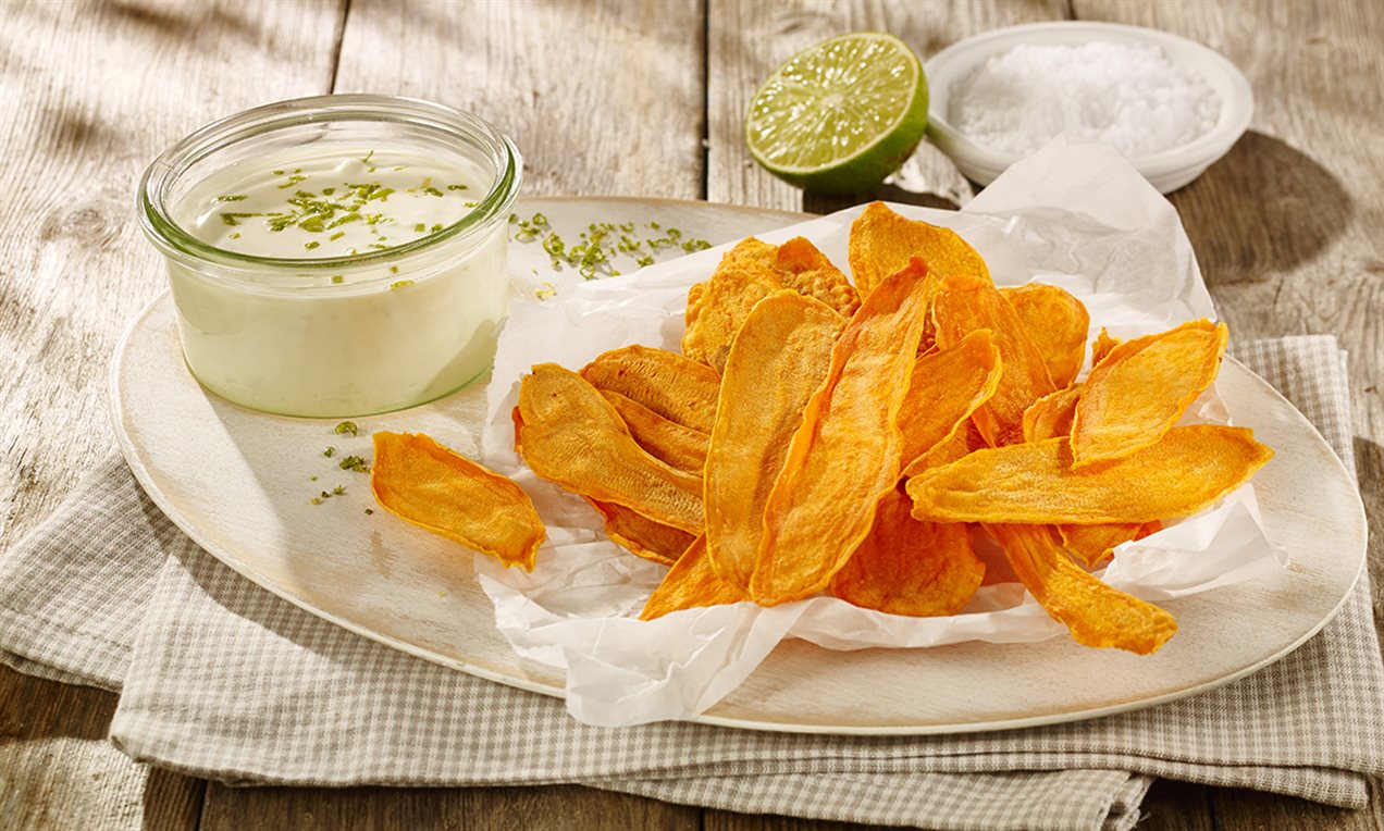 Chipsuri de cartofi dulci Rețeta | Dr. Oetker